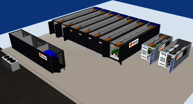 Bosman Van Zaal launches innovative Cannabis Grow Container